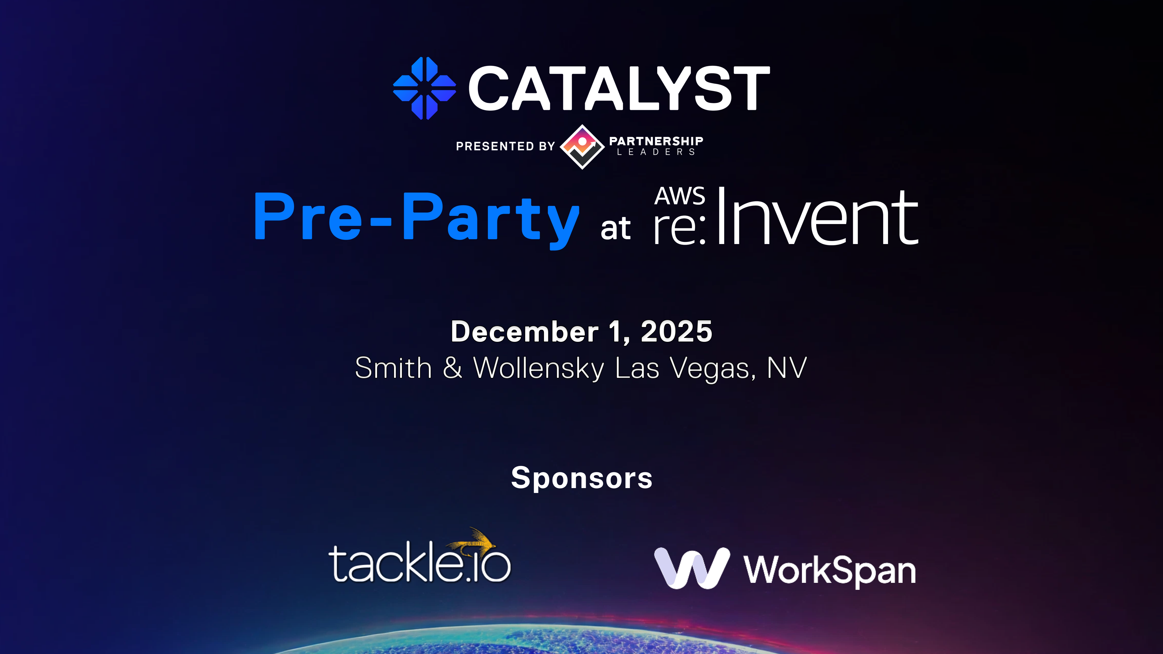 Catalyst: Pre-Party at AWS re:Invent